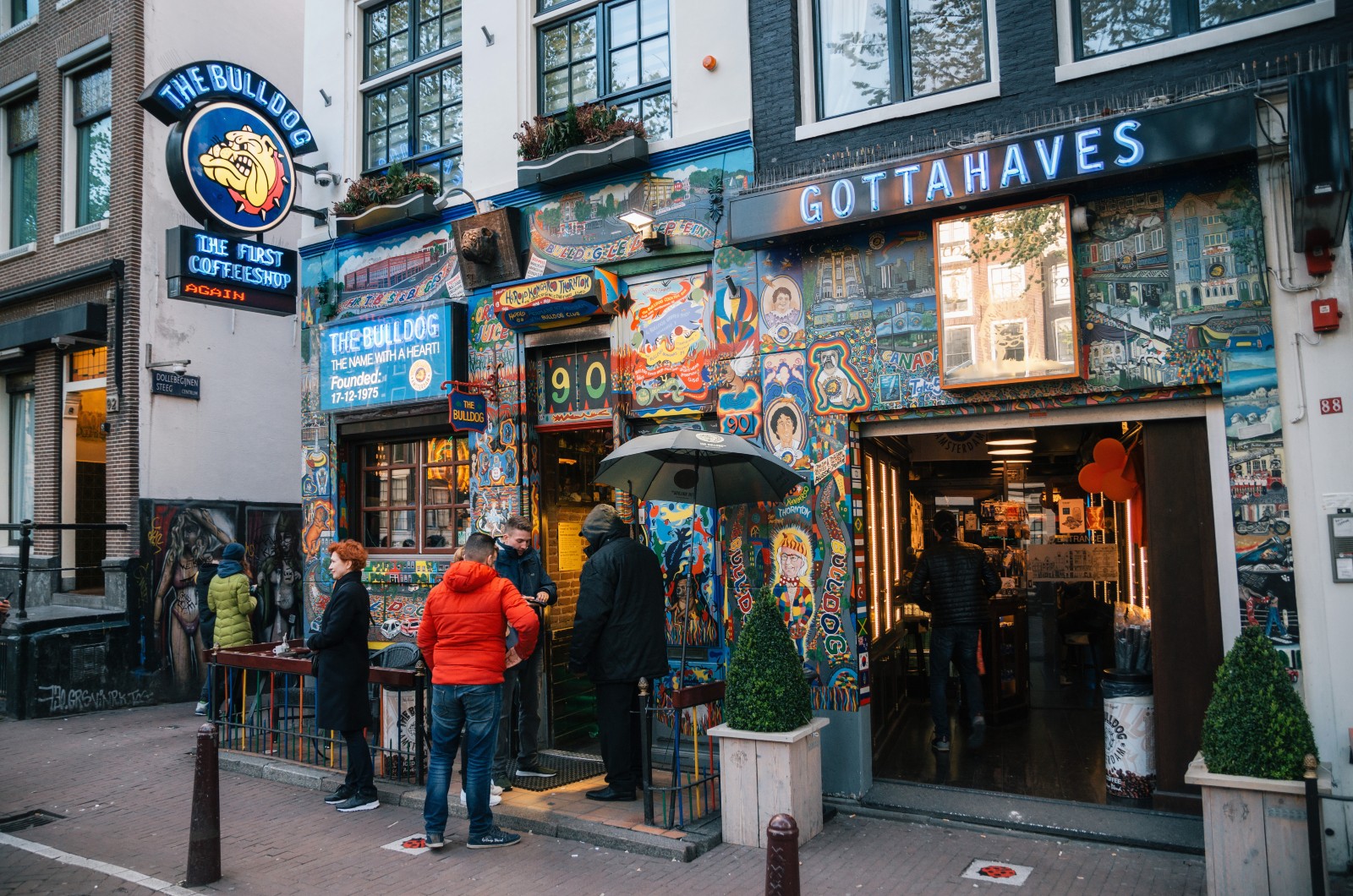 The Bulldog, Amsterdam’s most famous coffee shops